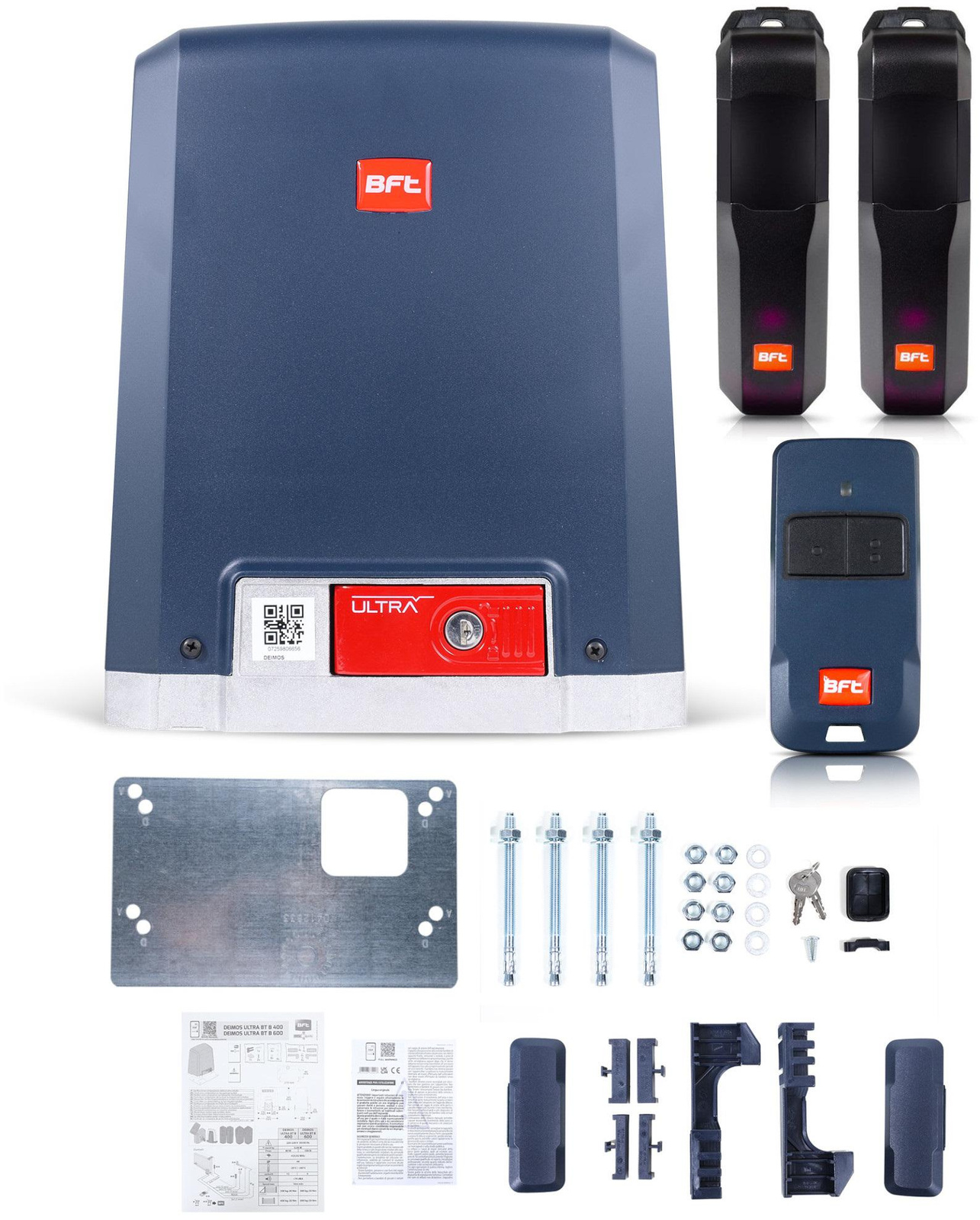 Zestaw BFT DEIMOS ULTRA BT B600 EE KIT do 600kg bram przesuwnych ...