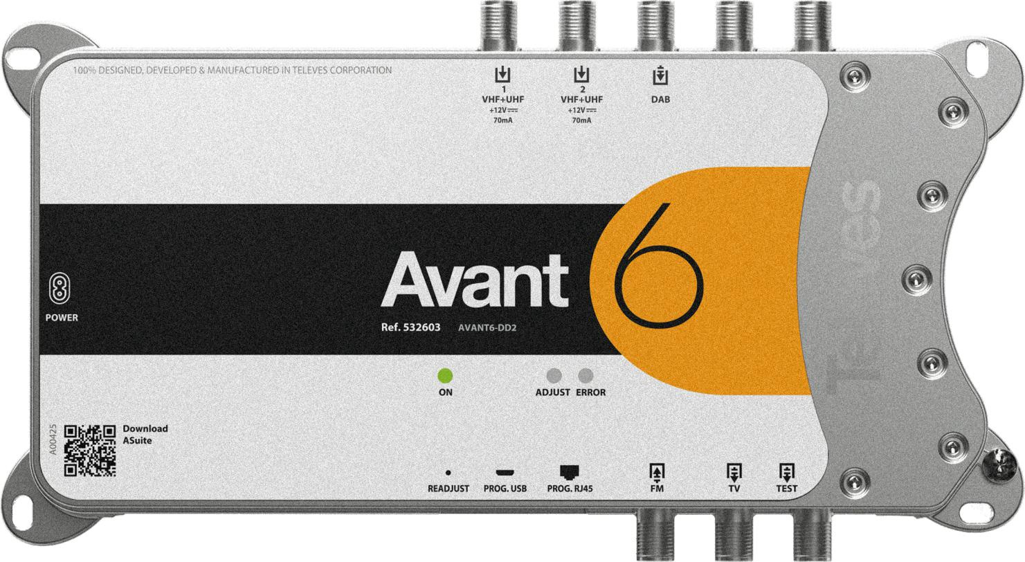 Wzmacniacz kanałowy Televes AVANT 6 ref. 532603 | RTV \ wzmacniacze ...